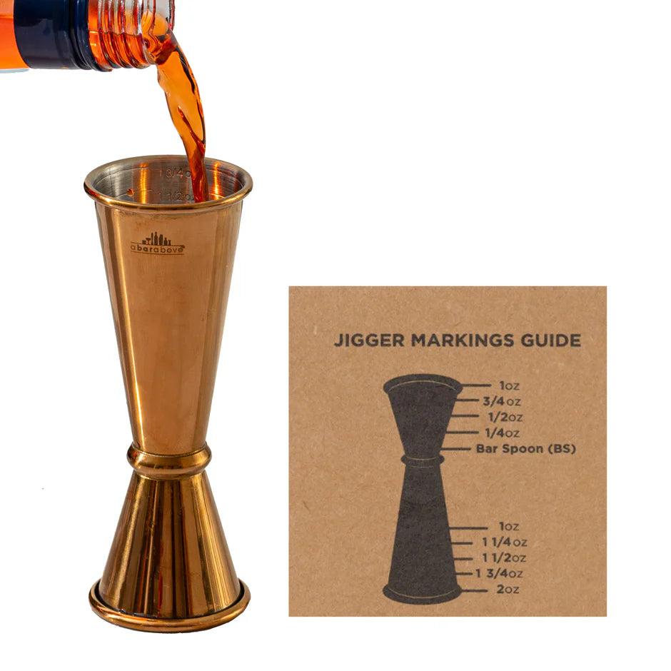 Best Antique Copper Japanese Jigger | EngraveIt USA