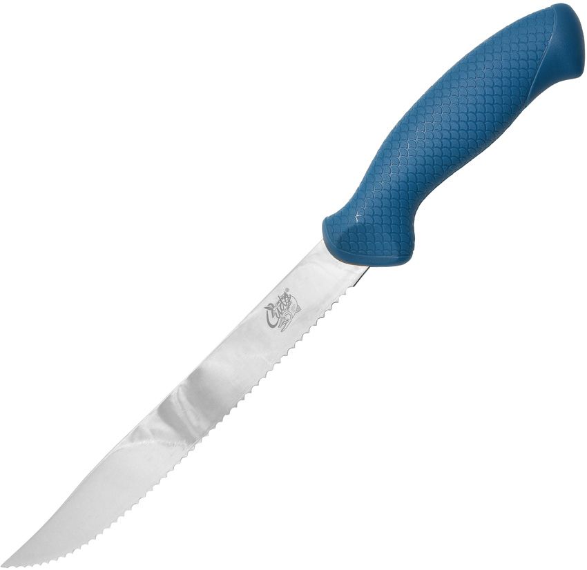 AquaTuff Serrated Utility with 1 Location Engraved with 1 Engraving