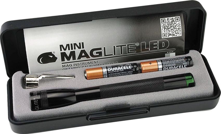Mini Maglite LED Green with 1 Location Engraved with 1 Engraving