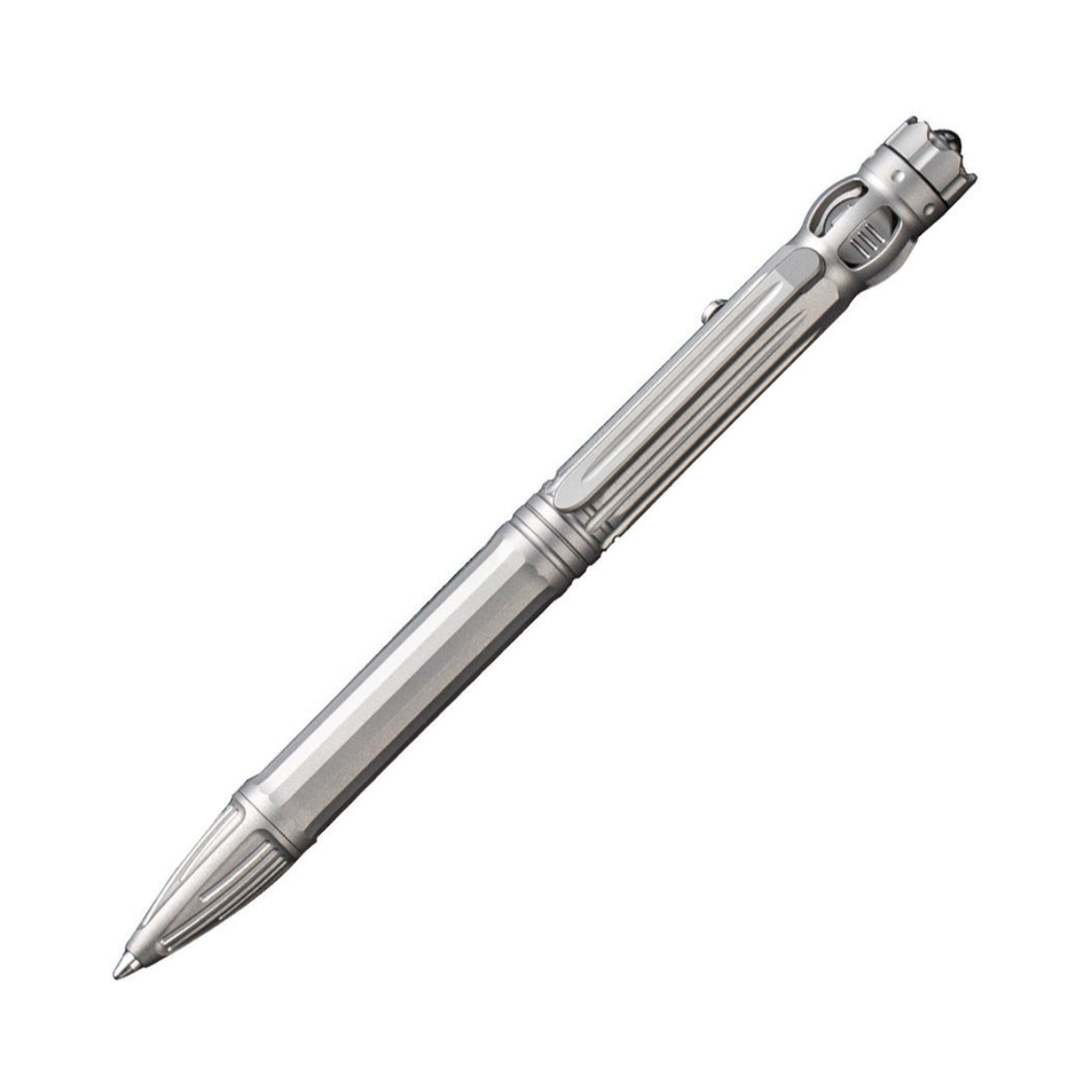 Baculus Spinner Titanium Pen with 1 Engraving