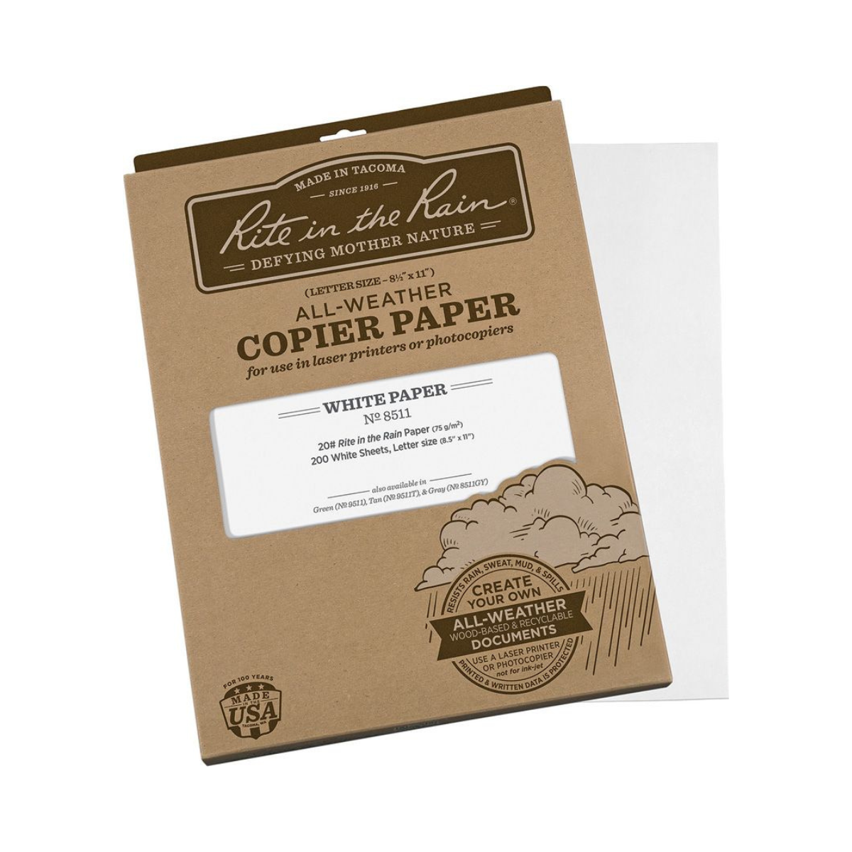 Copier Paper White 200 Sheets with 1 Engraving