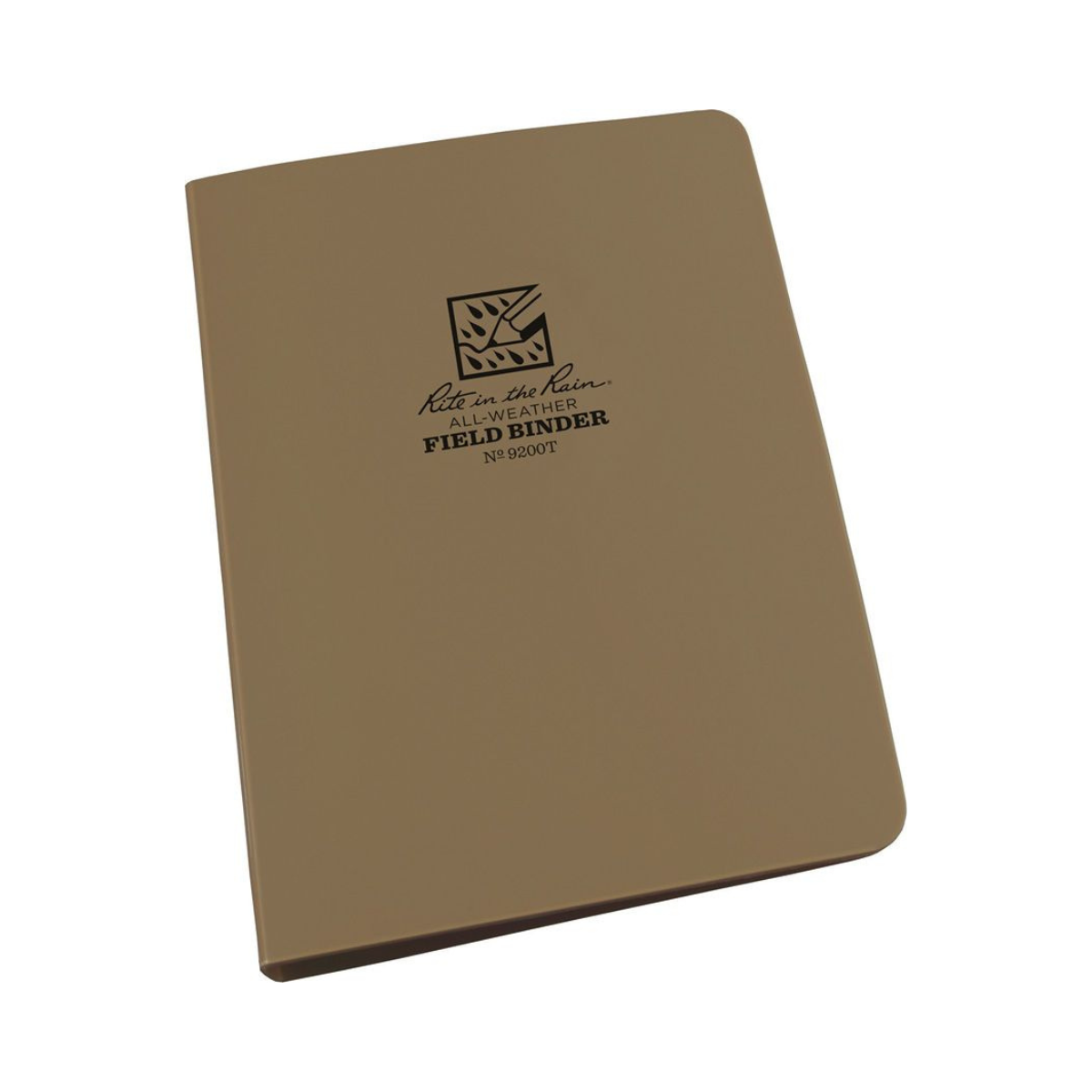 Ring Binder 1/2 inch Tan with 1 Engraving