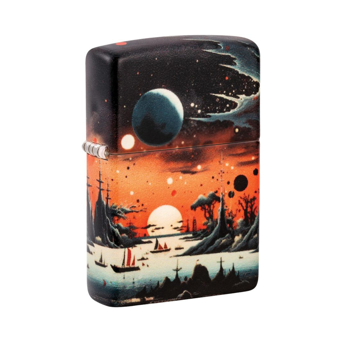 Galactic Landscape Lighter with 1 Engraving