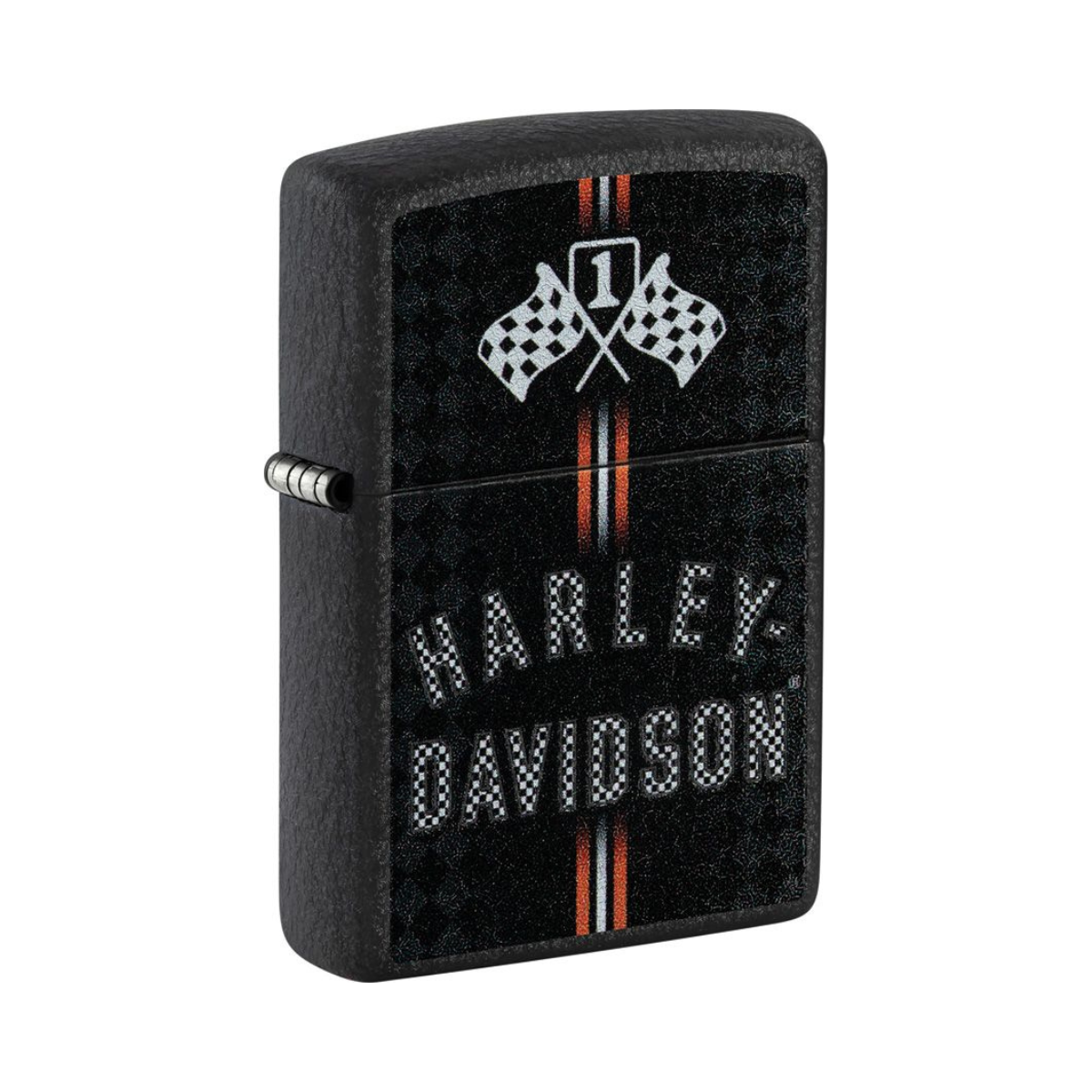 Harley Davidson Race Lighter with 1 Engraving