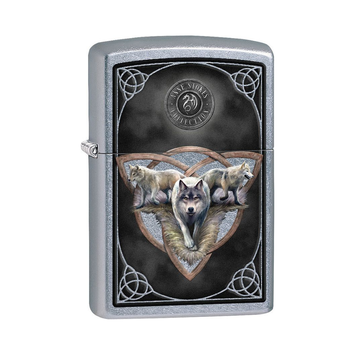 Wolf Lighter with 1 Engraving