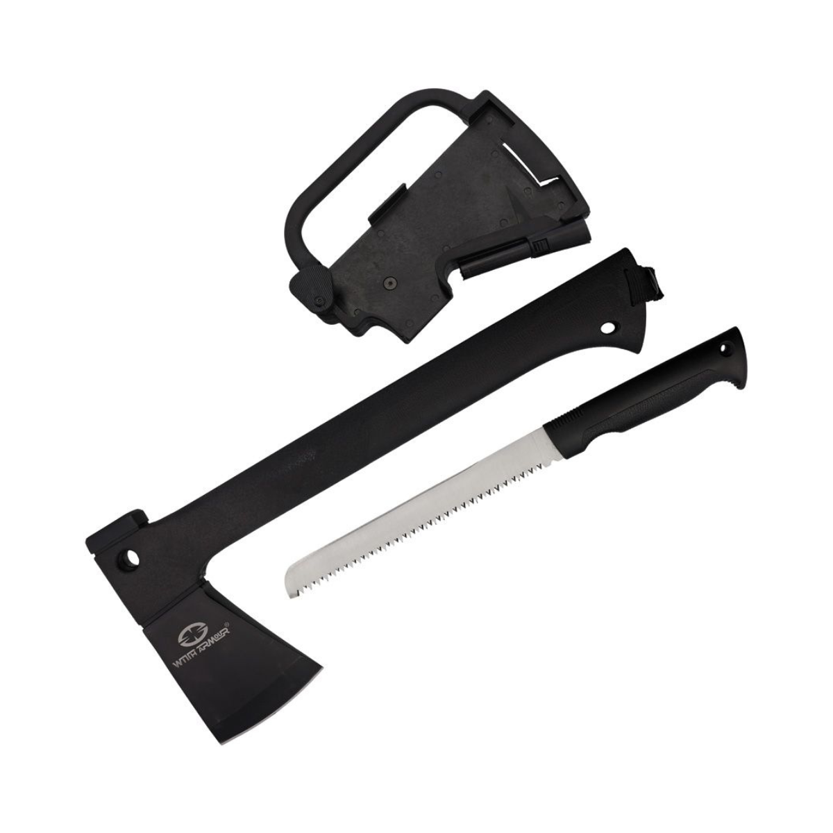 Woodman Axe and Saw Set with 1 Engraving