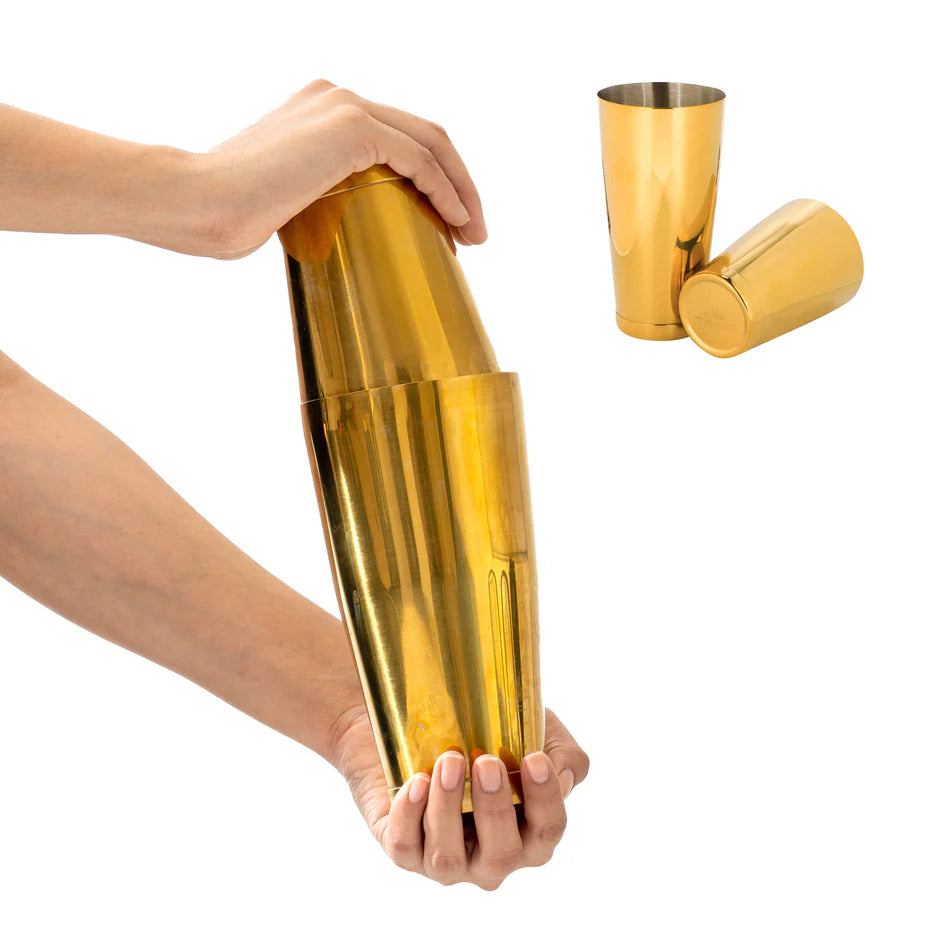 Best Gold Boston Shaker | EngraveIt USA
